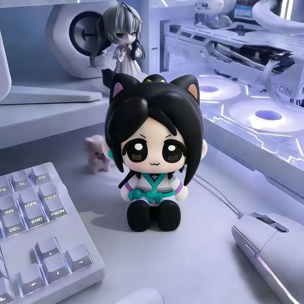 Фигурка Sage Q / Valorant Sage Cat Ear Figure 7 см