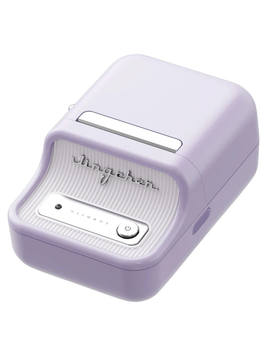Термопринтер Niimbot B21 Pro (1747097) 300dpi 60мм/с/USB/BT для печ. этик. фиолетовый