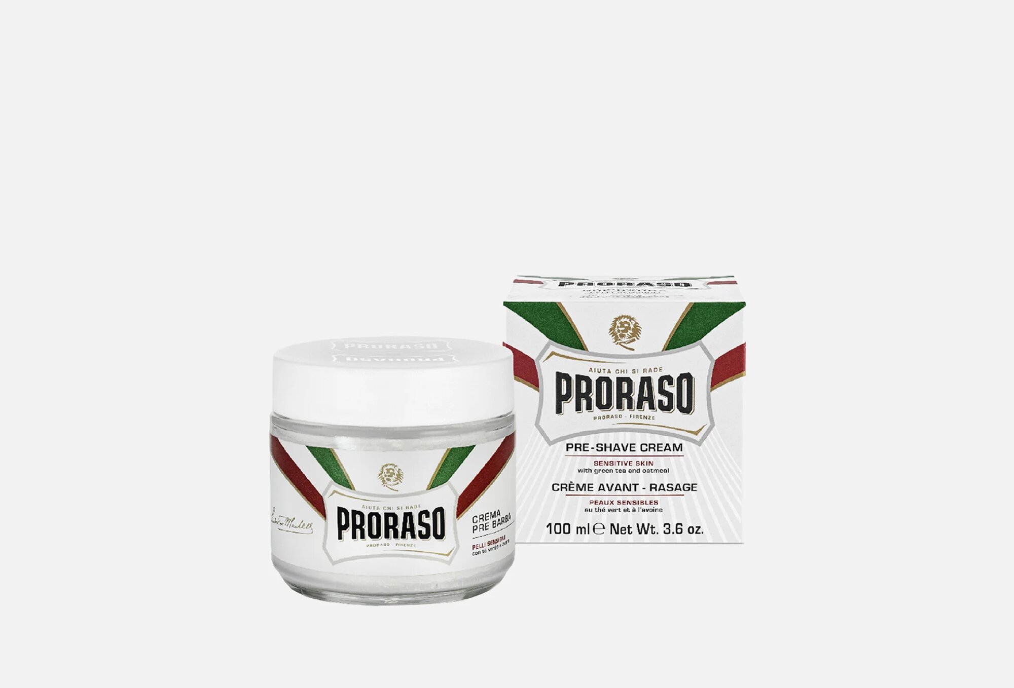 Proraso Pre-Shaving Cream Sensitive Skin Крем до бритья для чувствительной кожи 100мл