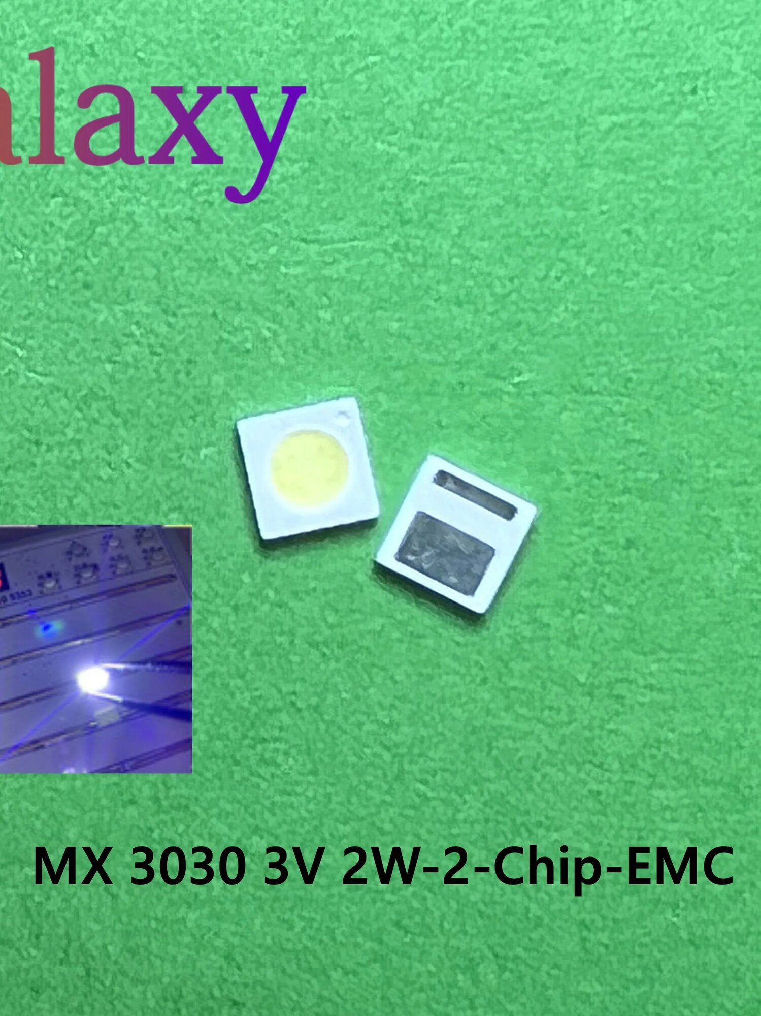 Светодиод 3030 3V 2W MX EMC