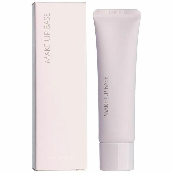 The Saem База под макияж для яркости кожи 30 мл Saemmul Airy Cotton Make Up Base SPF50+ PA+++, оттенок 02 Lavender