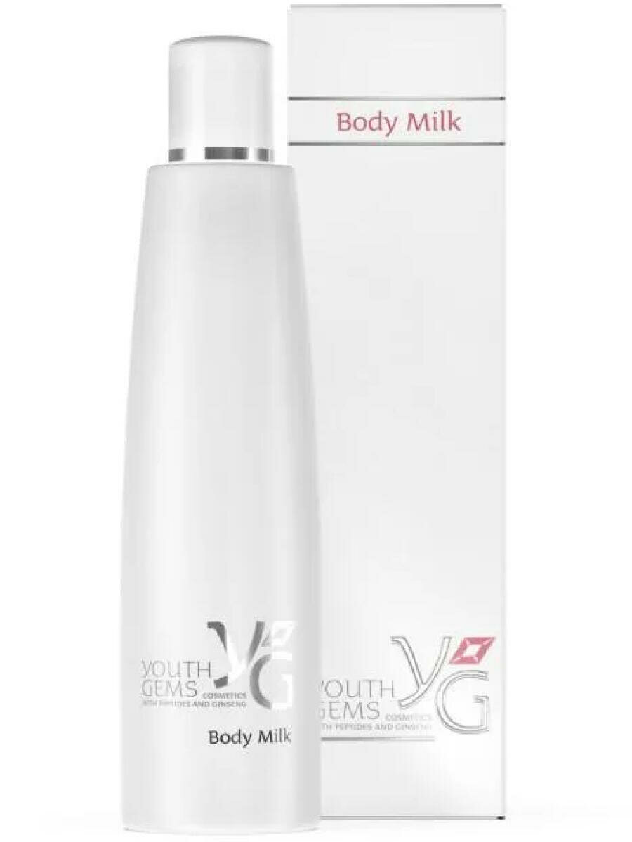 PEPTIDES YOUTH GEMS Молочко для тела 200 мл, Питает, увлажняет и повышает упругость кожи