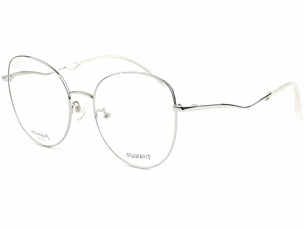 Оправа Hickmann HIC1048T 03A, тип оправы ободковая, материал оправы металл, пол женские, форма оправы овальная