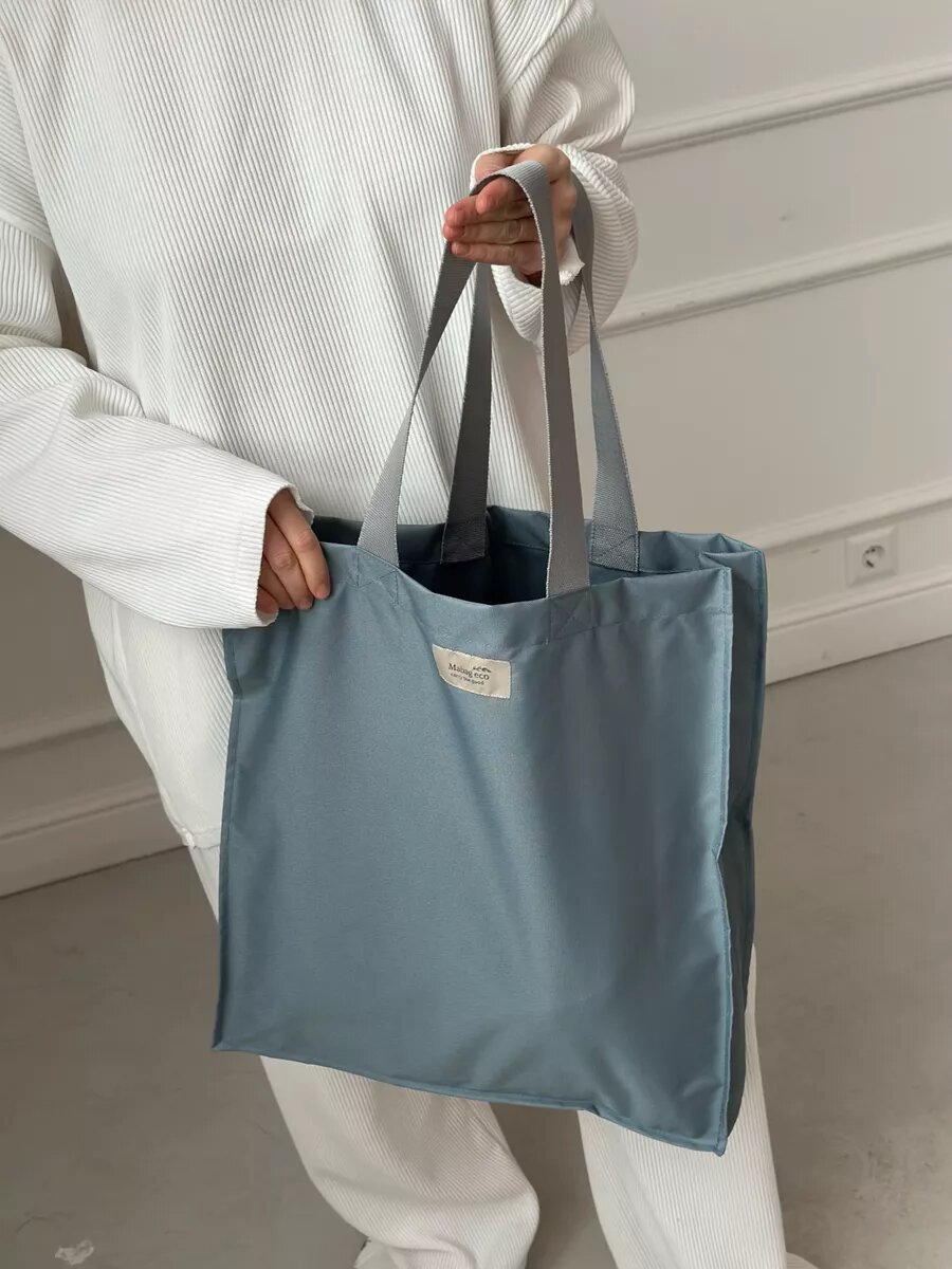 Сумка Mabag eco, серо-голубой — фото 1