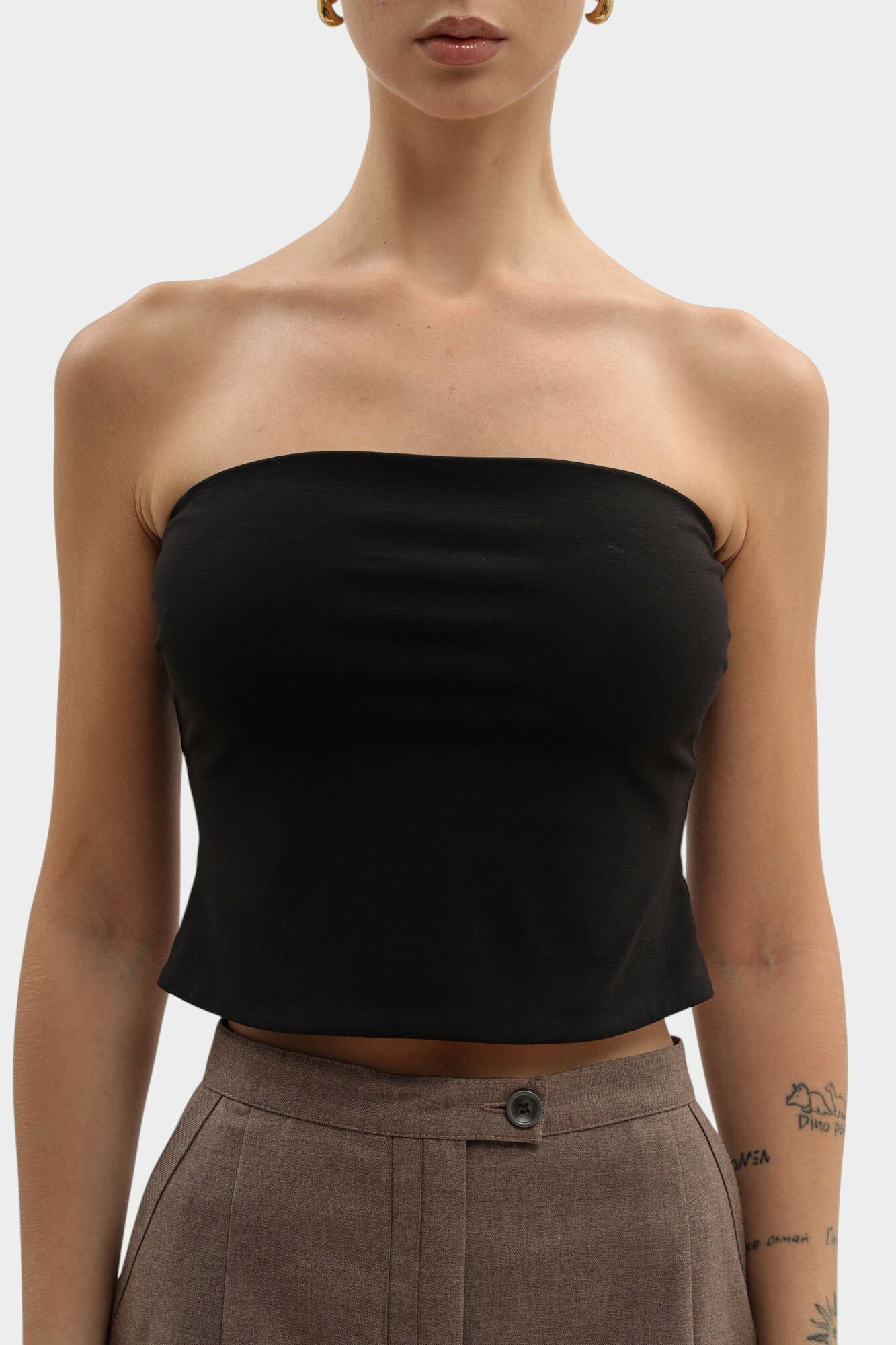 Топ The Hills, размер L, черный — фото 1