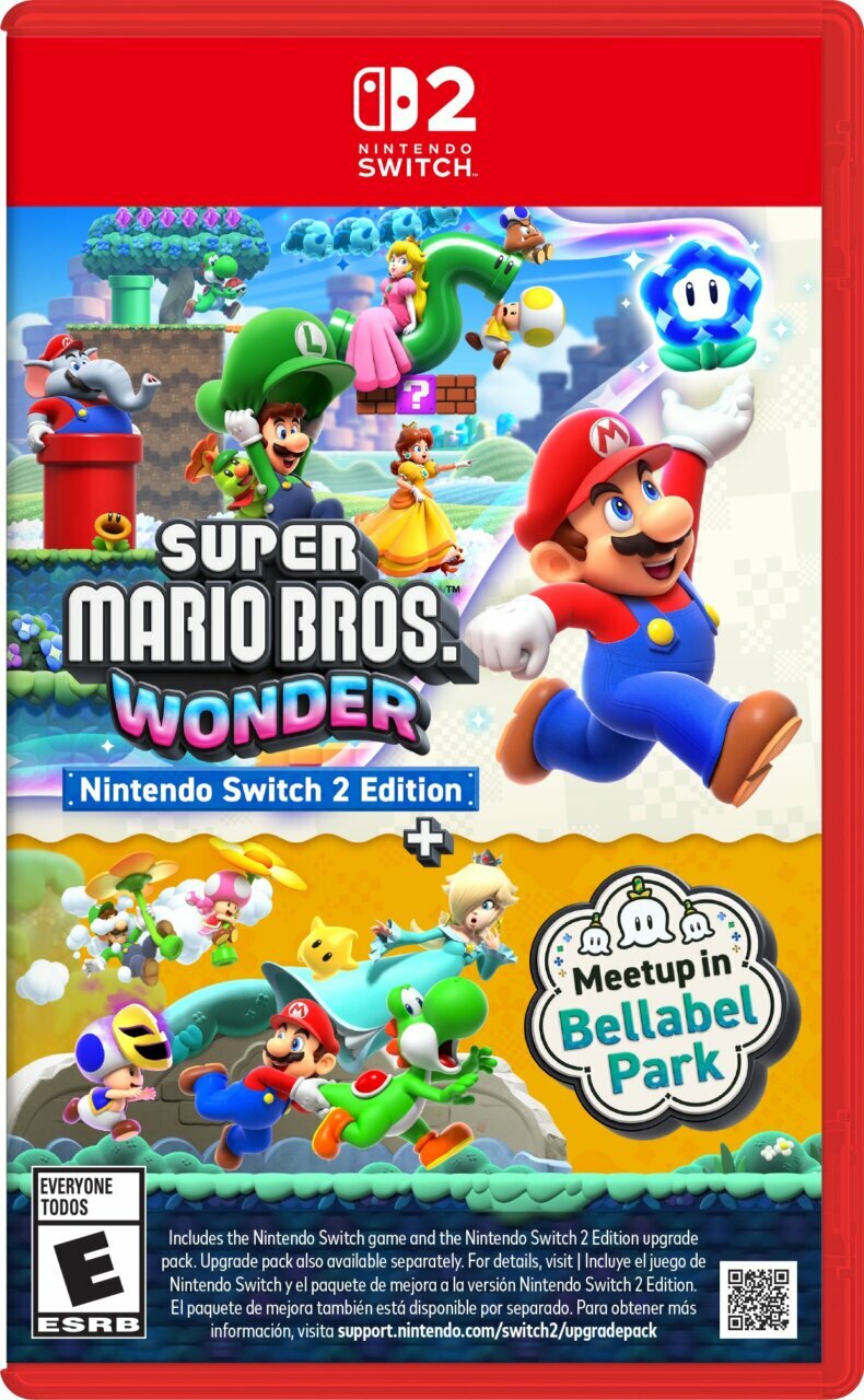 Игра Super Mario Bros. Wonder + Meetup in Bellabel Park (Nintendo Switch 2) Полностью на русском