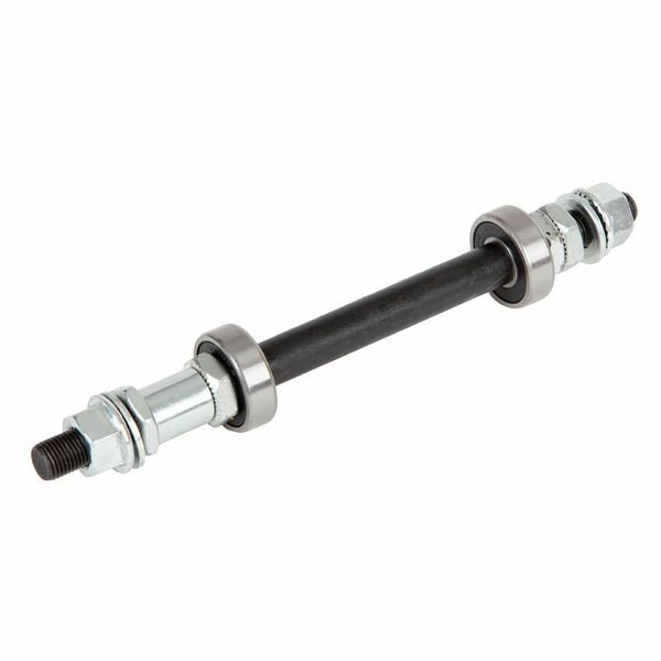 Ось с пром. подшипниками для втулок SF A03R 32H, O. L. D. 130MM; AXLE S45C 3/8"; CP FINISH; 3/8"; под б