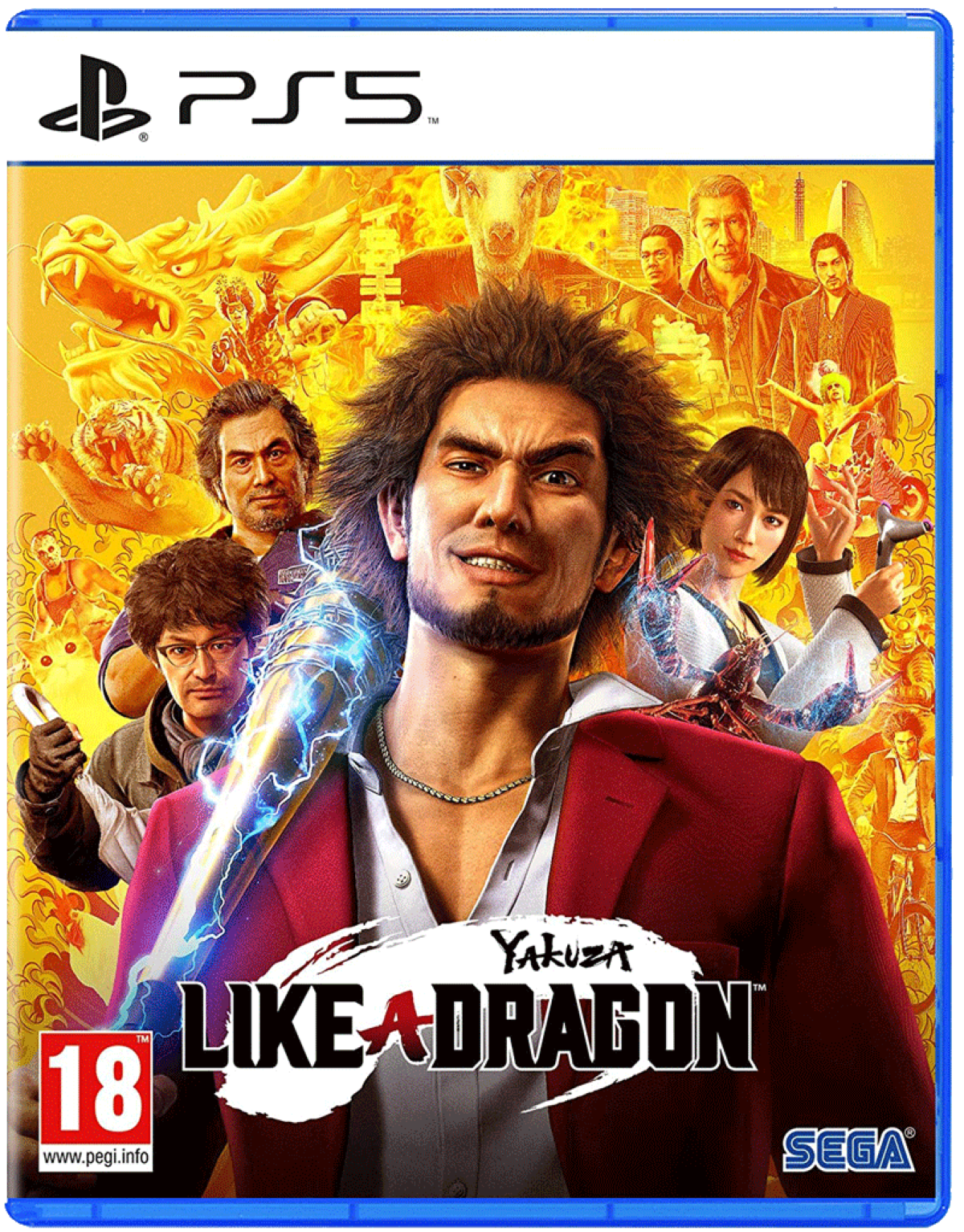 Yakuza Like a Dragon (русские субтитры) (Игра на диске) (PS5)