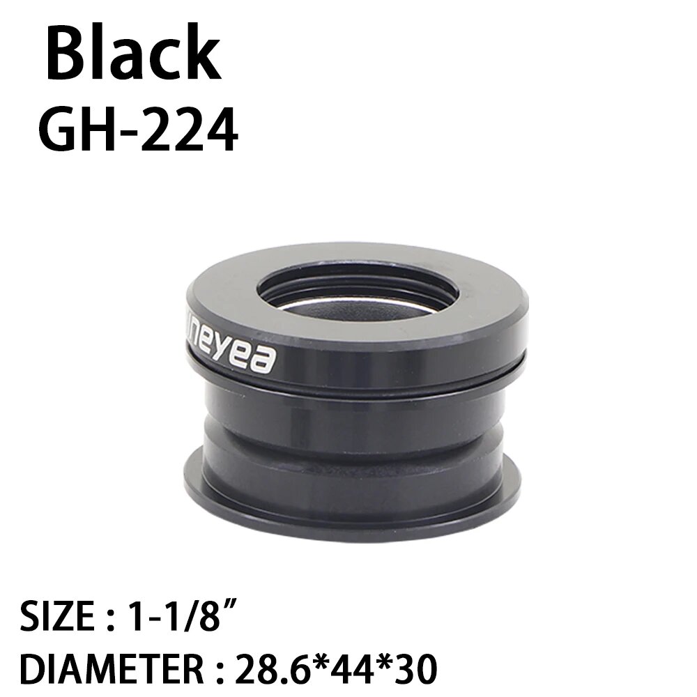 Гарнитура Gineyea 44 мм для горного велосипеда Черный, GH224Black