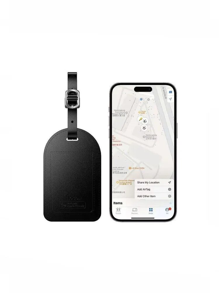 Умная багажная бирка с поддержкой Find My