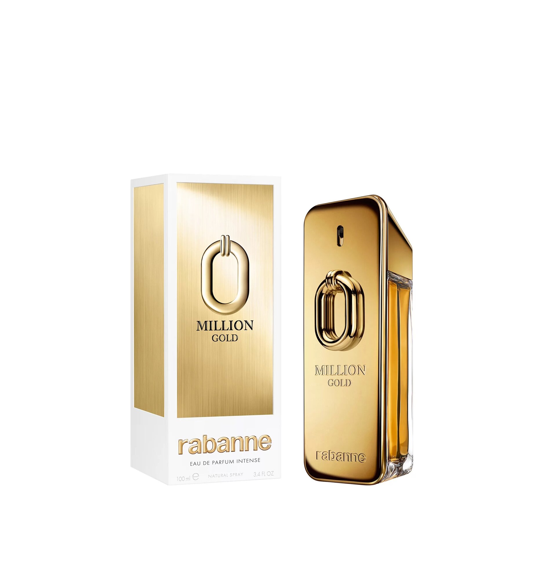 Paco Rabanne Million Gold for Him 100 мл парфюмерная вода мужская, древесные, фужерные