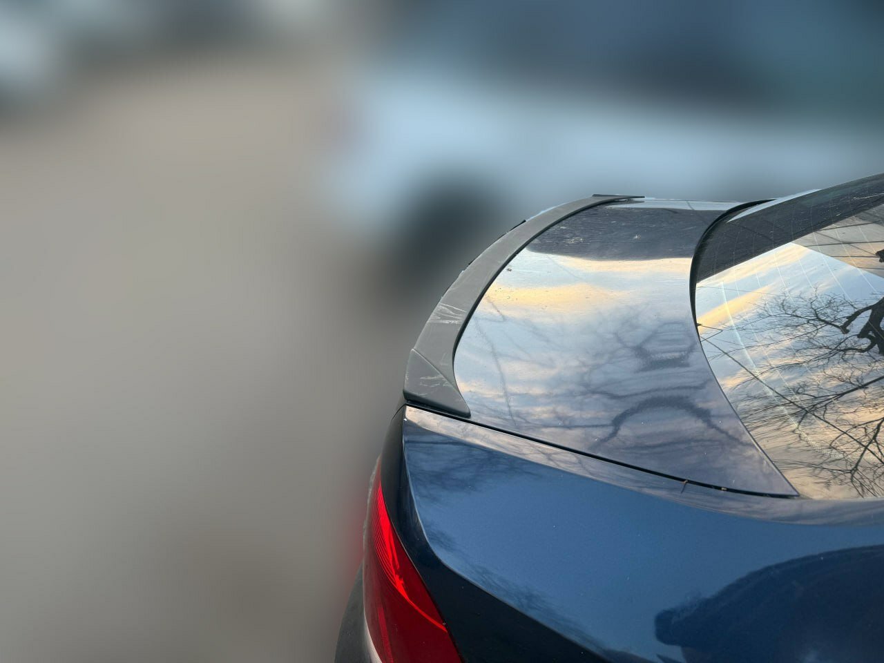 Спойлер на Volkswagen Polo (без окраса) 2016-2019