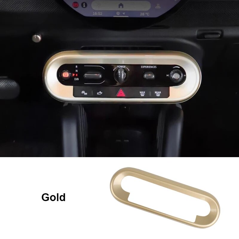 Рамка кнопки управления Gold для Mini Countryman 2024+