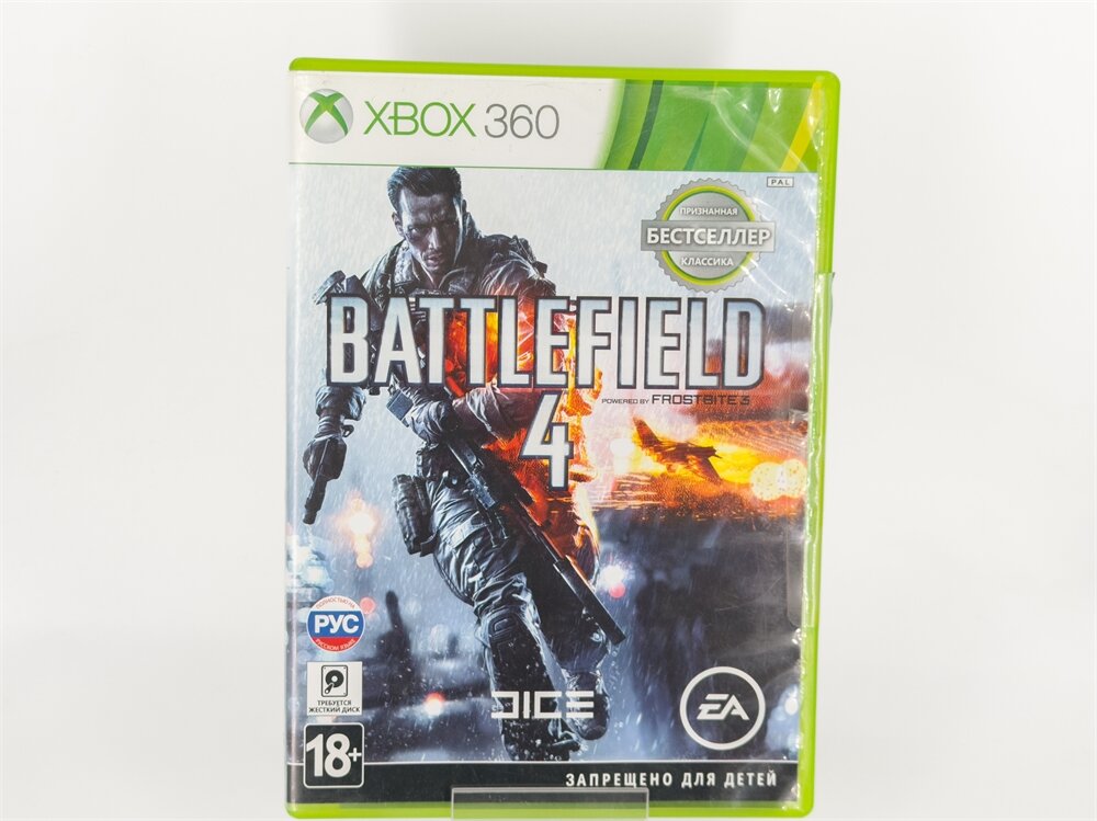 Игра Battlefield 4 для Xbox 360, полностью на русском языке, диск