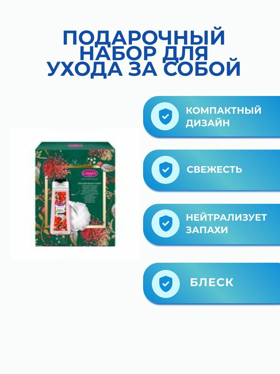 CAMAY Подарочный набор для женщин Botanicals 250мл