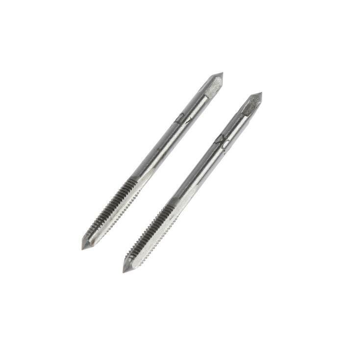 Метчики метрические ручные TUNDRA, М4 х 0.7 мм, комплект из 2 шт.
