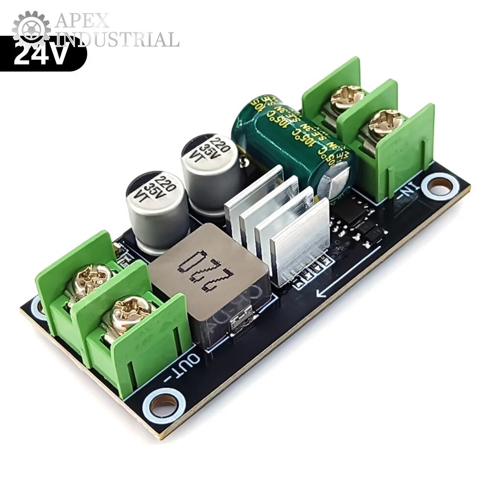 Понижающий DC-DC регулятор напряжения 24V 6A