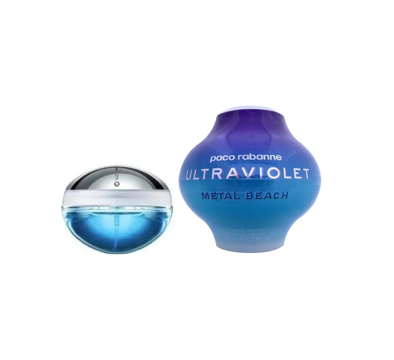 Paco Rabanne Ultraviolet Metal Beach 80 мл туалетная вода женская, восточные, пряные