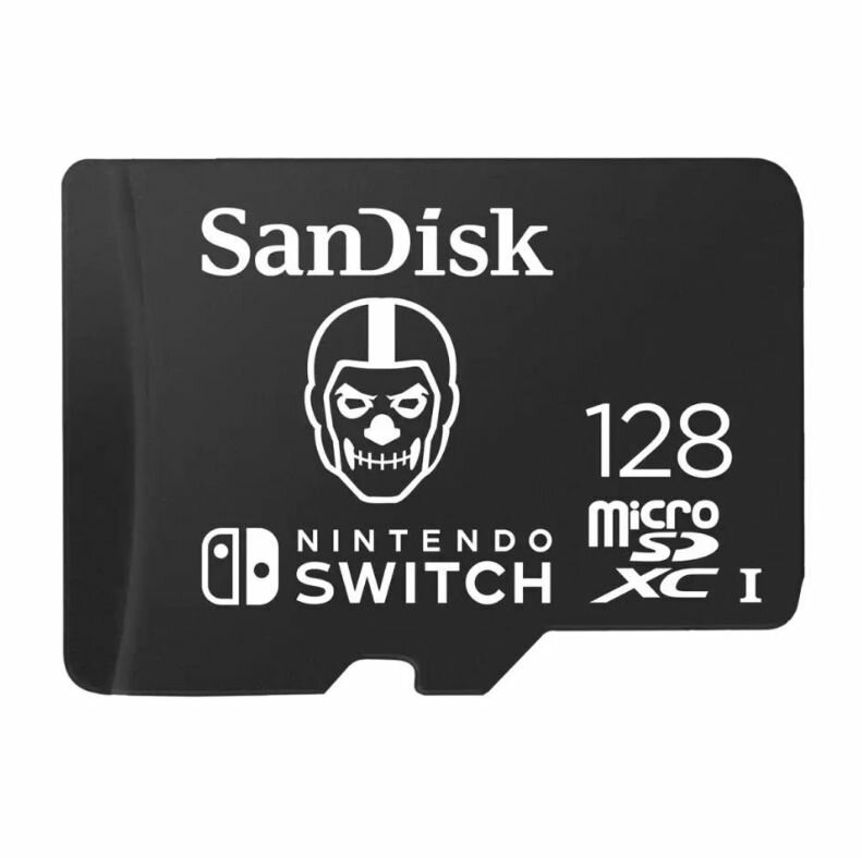 SanDisk Nintendo Switch 128 ГБ Карта памяти microSDXC, SDSQXAO-128G-GN3ZN, красная