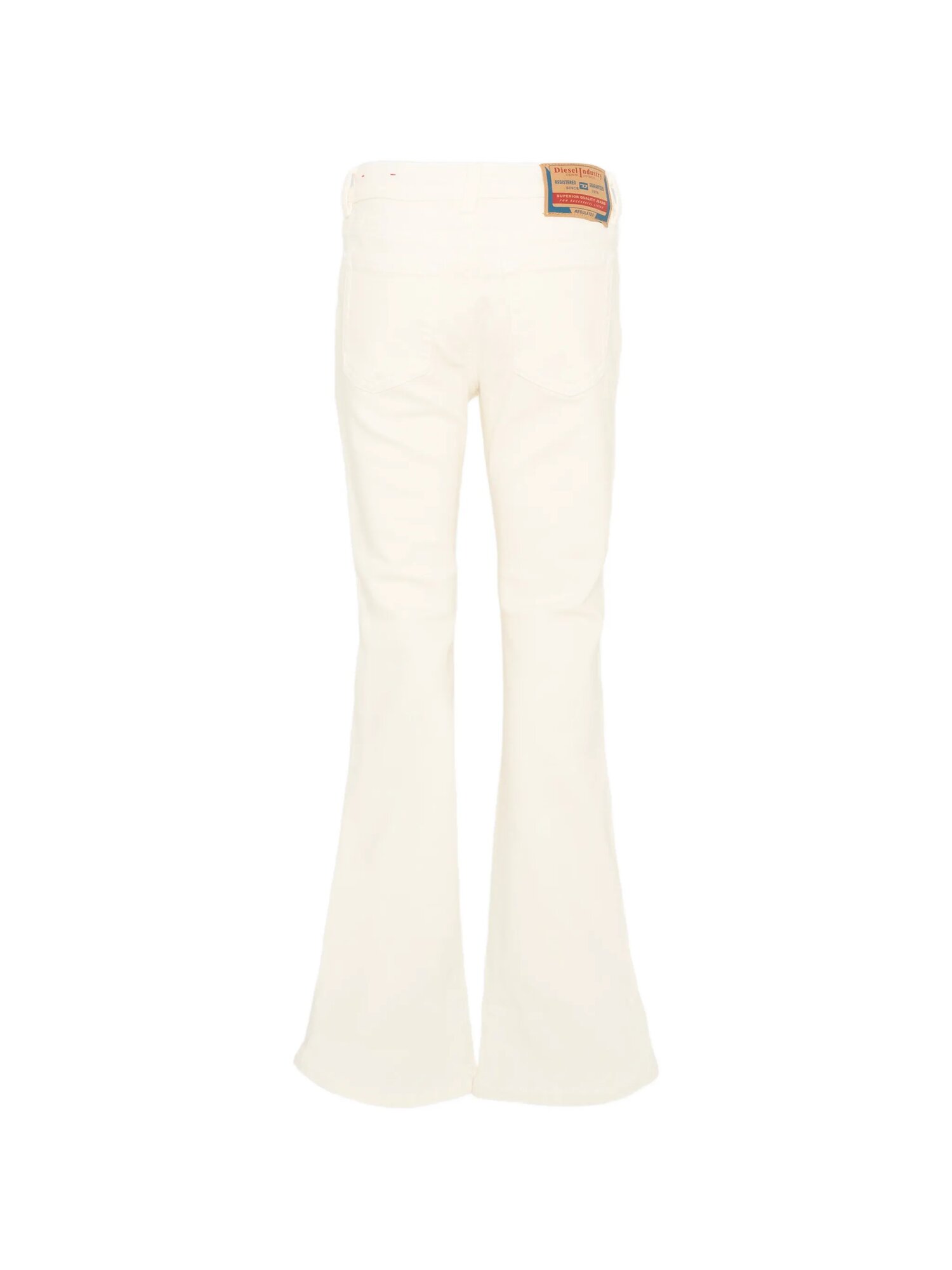 Джинсы DIESEL Flared-leg jeans, размер 12 лет, бежевый цветы мелкие — фото 1