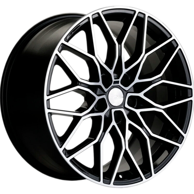 Литой колесный диск Khomen Wheels KHW1902 (BMW Front) 8,5x19/5x112 ET30 D66,6 Black-FP