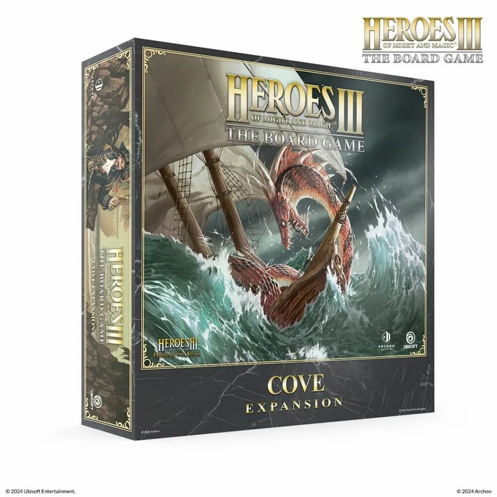 Дополнение для настольной игры Heroes of Might and Magic III - Cove на английском языке
