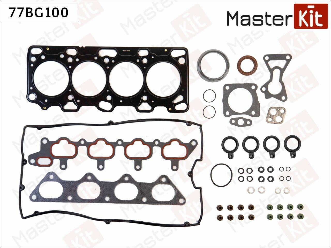 Набор прокладок двигателя MITSUBISHI Lancer/Outlander 2.0 4G63, MASTERKIT 77BG100