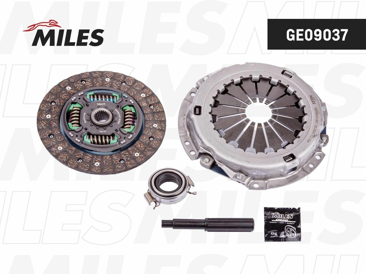 GE09037 Сцепление к-т TOYOTA AVENSIS I-II/COROLLA II-IX/CARINA E 1.3-1.8 87-07
