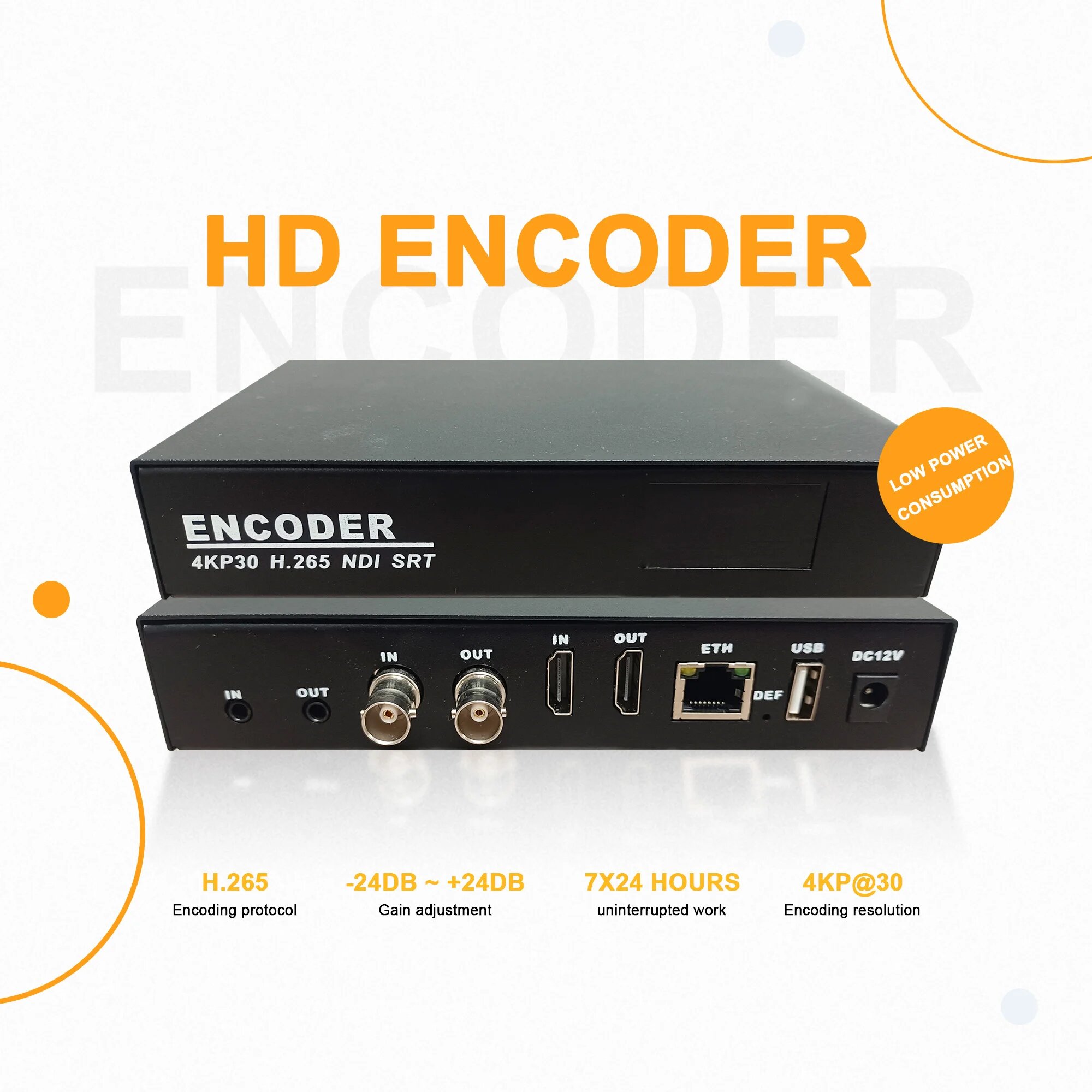 Tuoying 2-канальный SDI HDMI-IP энкодер