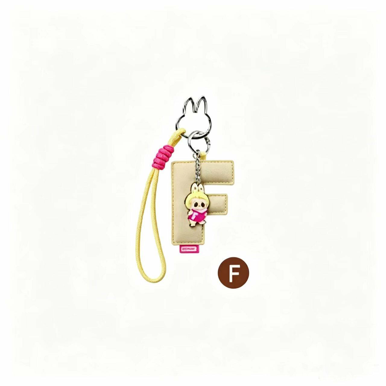 Брелок-игрушка Pop Mart Лабубу Pin For Love Letters значок "!" редкий