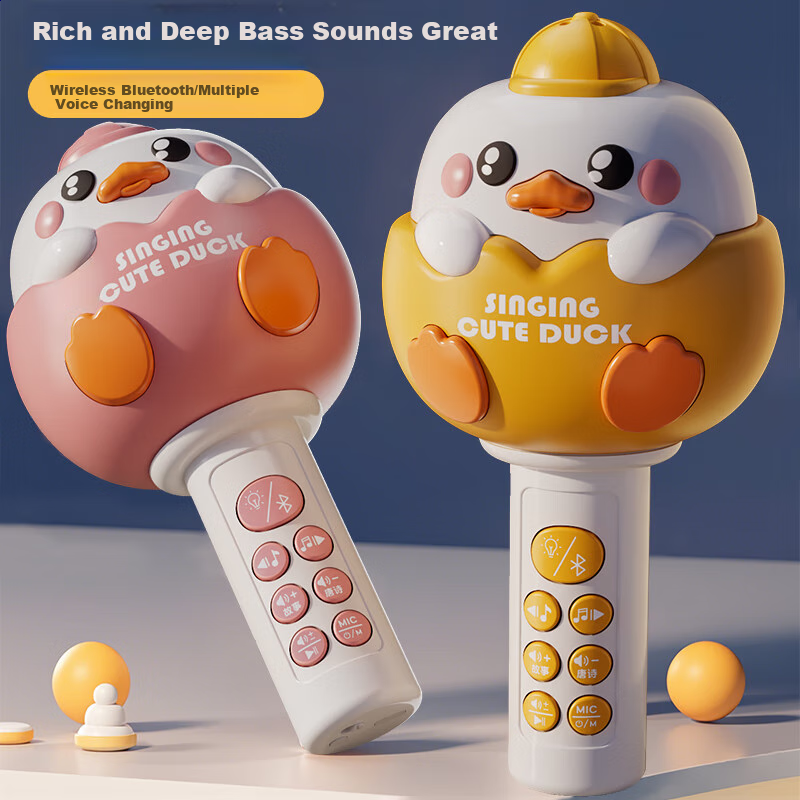 SODEEP детский Bluetooth-микрофон-колонка для караоке 3-6 лет универсальный Цвет：Микрофон для кусания с образовательной