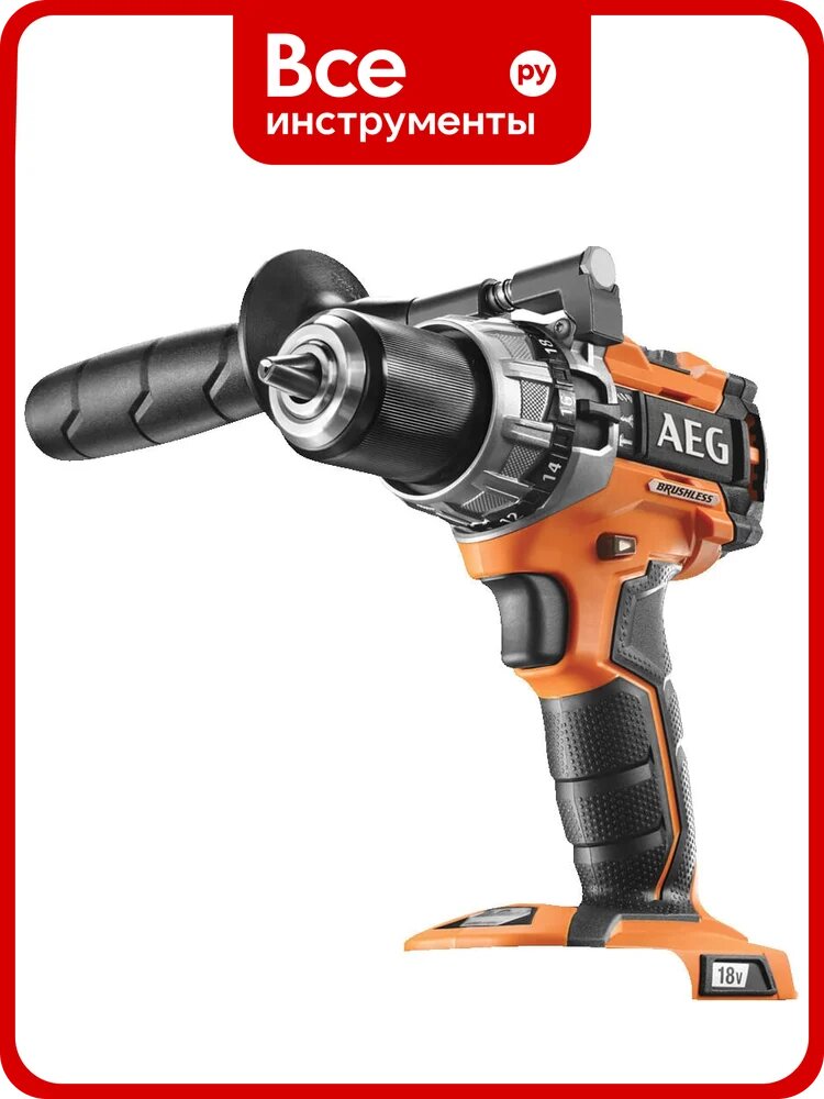 Ударная бесщеточная дрель-шуруповерт AEG BSB18C2BL-0 4935472009