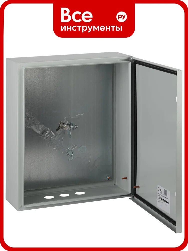 Щит, ЭРА, с монтажной панелью ЭРА SIMPLE ЩМПг-06 IP54, 500x400x175, Б0047695, качественной российской стали