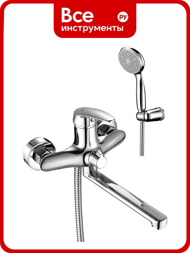 Смеситель Lemark Linara LM0417C, латунь, глянцевый хром, вертикальный монтаж