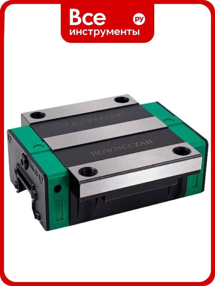 Каретка TECHNIX HGW25CCZAH из прочной стали для точного направления движения, со статической нагрузкой и скоростью
