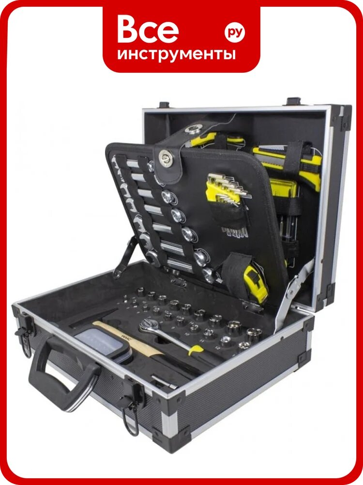 Набор инструмента WMC TOOLS 91 пр. в чемодане WMC-1091 WMC-1091(50706)