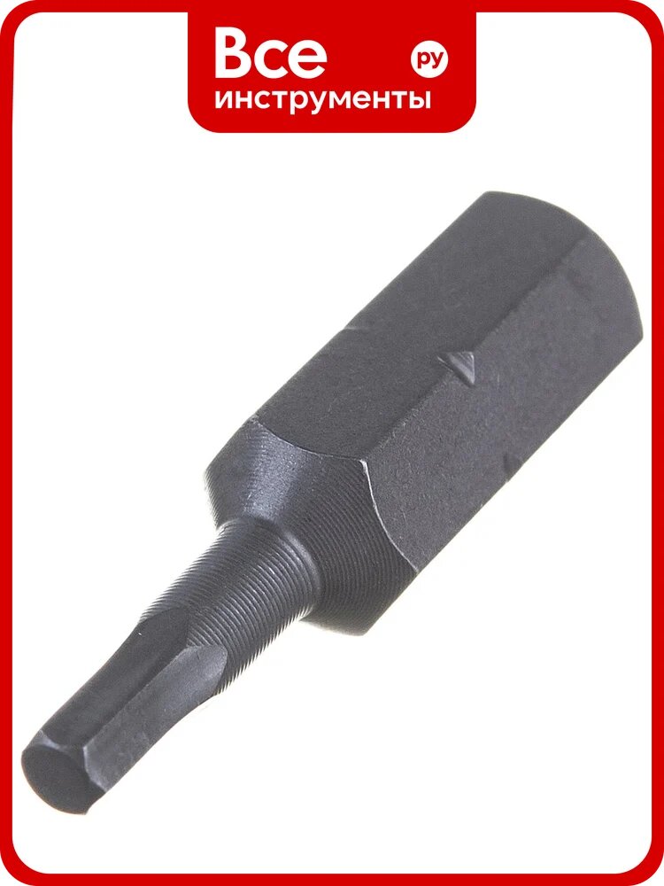 Бита Wera 840/1 Z SW 2.5/25 мм WE-056310 внешний шестигранный бит из стали, совместимый с 1/4‑дюймовым хвостовиком
