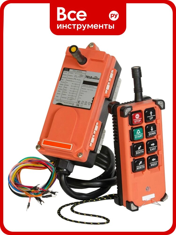Промышленное радиоуправление TELECONTROL F21-E1B 12-24В DС U_F21-E1B_12v