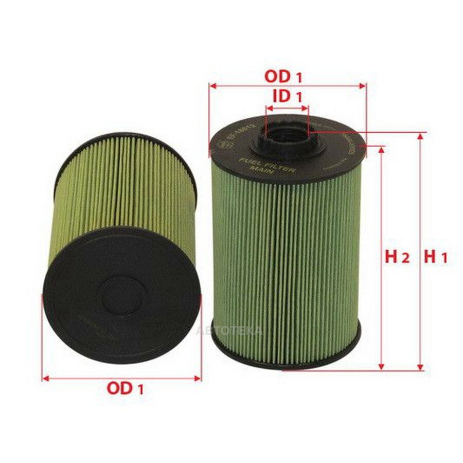 Фильтр топливный SAKURA EF19040 CITROEN DS4 (NX_) 2.0 HDi 165 163 л. с. 2011 - 2015 DS5 2.0 HDi 165 163 л. с. 2011 - 2015 JUMPY II (VF7) 2.0 HDi 165 163 л. с. 2010 - 2016 FORD C-M.