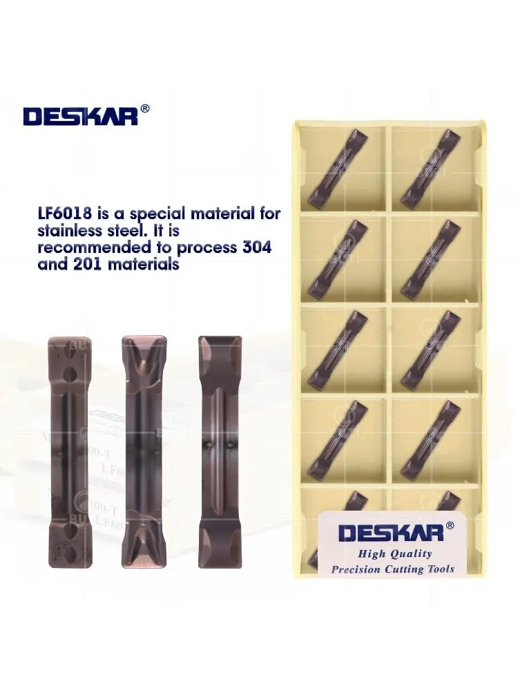 DESKAR MGMN400-H LF6018 Высококачественные токарные станки с ЧПУ Резка резьбы канавок