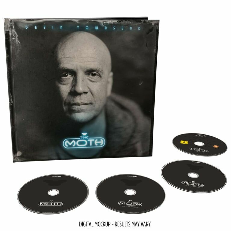 DEVIN TOWNSEND - The Moth Artbook Deluxe 3-CD + Blu-ray
