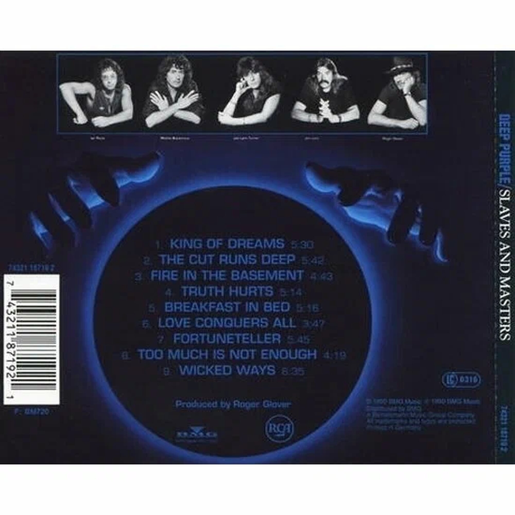 DEEP PURPLE - Slaves And Masters, (CD, Reissue) Компакт Диск — фото 1