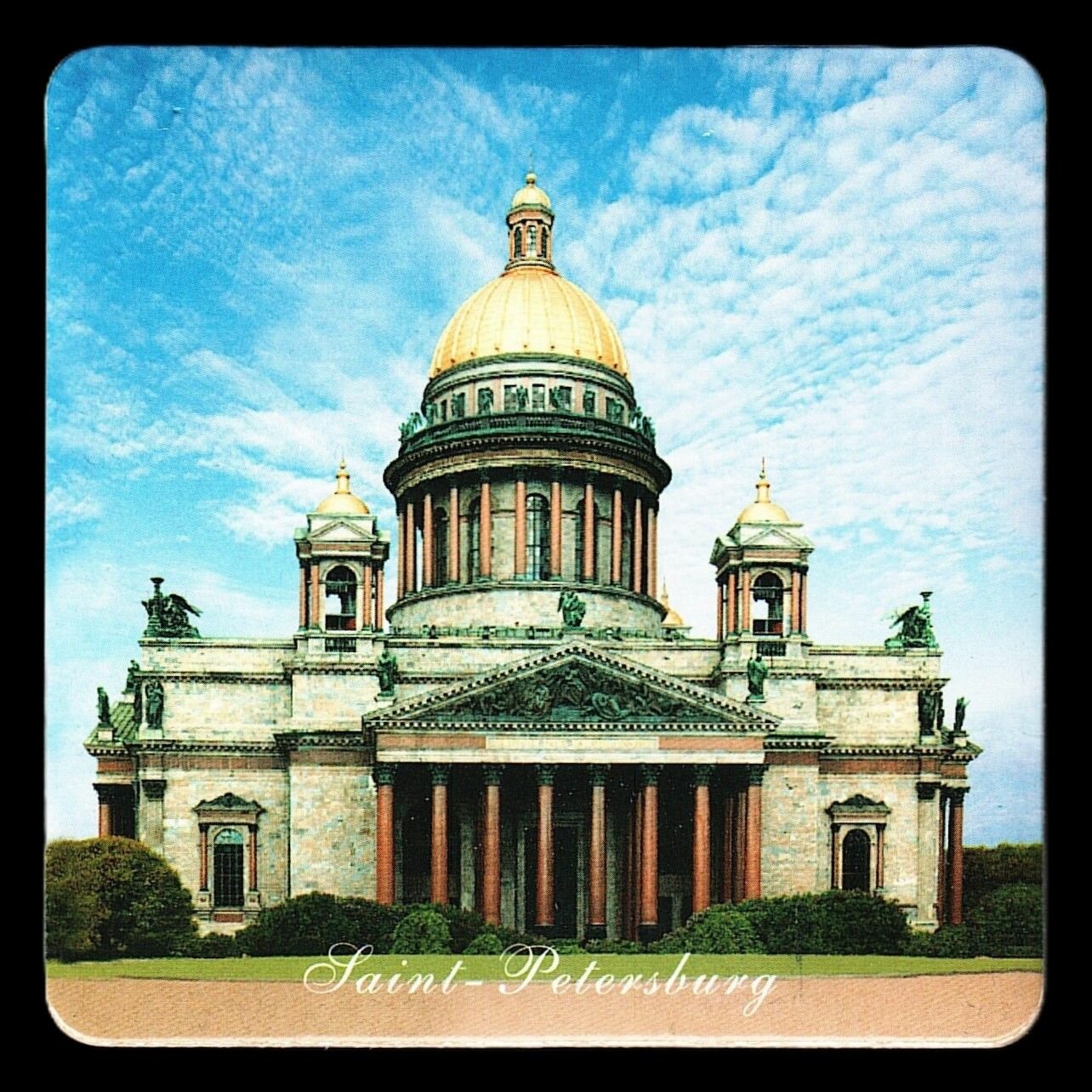 Бирдекель (костер) Saint-Petersburg №4 (подставка под пивной бокал)