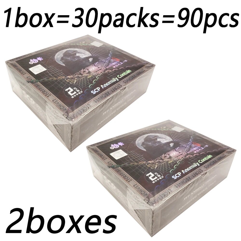 Коллекционные карты SCP Foundation Bandai 2 Boxes