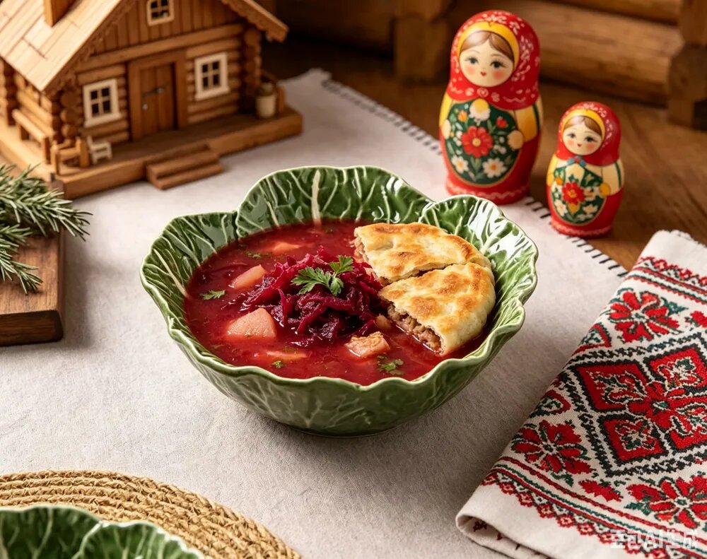 Салатник "Village капуста" 900 мл 1 шт зеленый