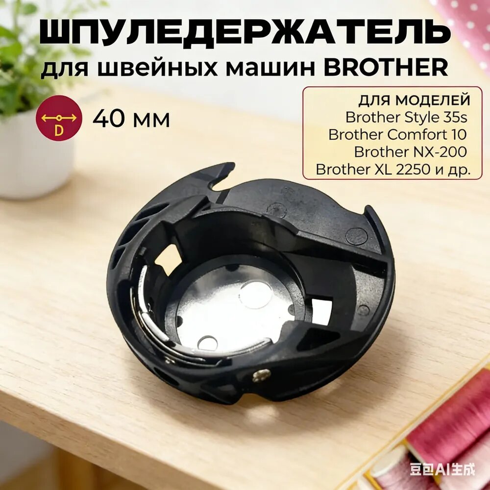 Челнок шпульный для швейной машины Brother, универсальный колпачок совместим с большинством моделей, точное направление нити