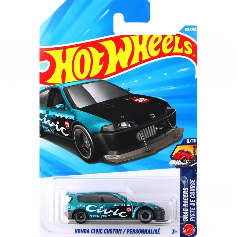 Hot Wheels Honda Prelude Civic Custom Type 1:64 159