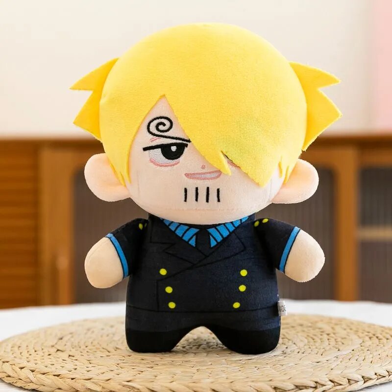 Мягкая игрушка Плюшевая игрушка One Piece Санджи 23cm для дома и офиса, подарок на праздник