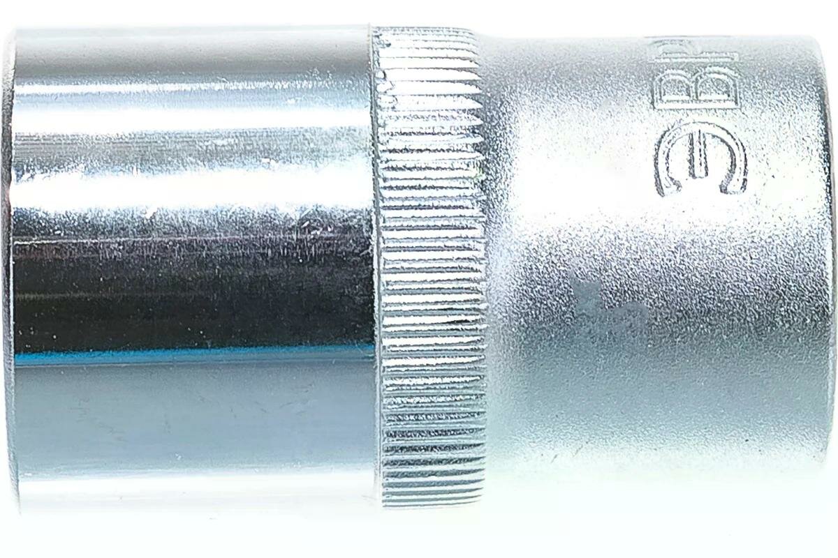 Головка торцевая 17мм 1/2" 6-гранная L -40мм эврика ER-91310