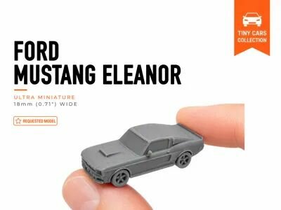 Микро-фигурка "Ford Mustang Eleanor"